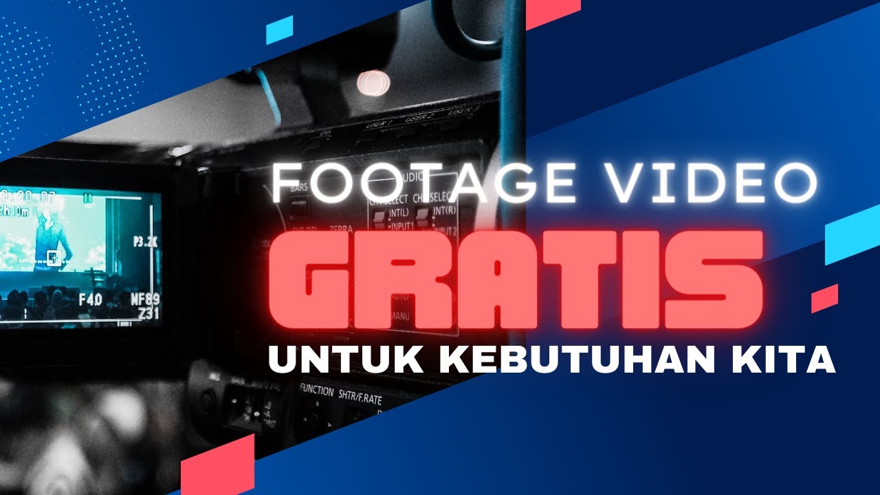 CARA UNDUH FOOTAGE GRATIS DARI 5 WEBSITE DUNIA 2021 - YouTube