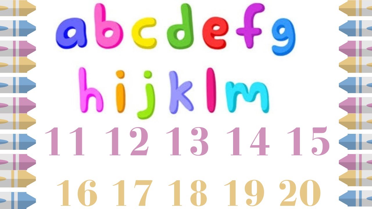 Learn ABCD Alphabets and numbers counting 123,Shapes for kids and ...