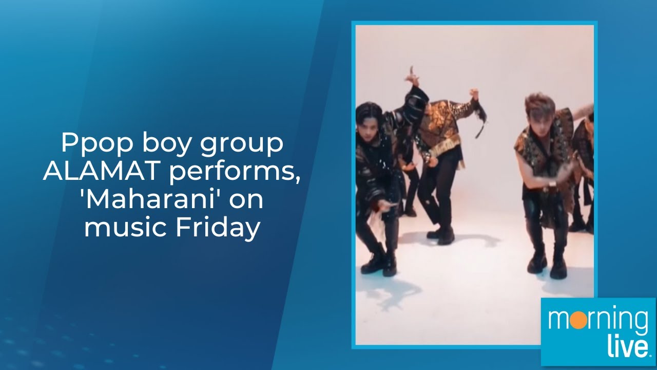 Ppop boy group ALAMAT performs, 'Maharani' on music Friday - YouTube