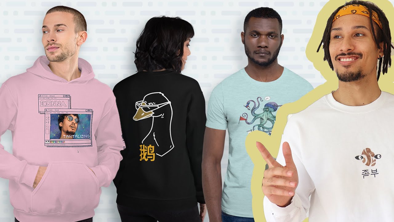 MY NEW MERCH IS HERE - YouTube