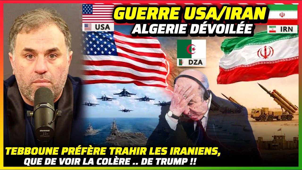 Tebboune et la Trahison du Régime Iranien : Erreur Forcée .. Par la ...