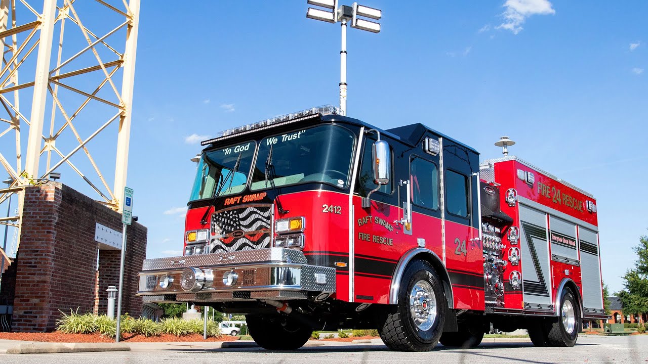 Walk Around of Raft Swamp Fire Rescue's Typhoon Custom Rescue Pumper ...