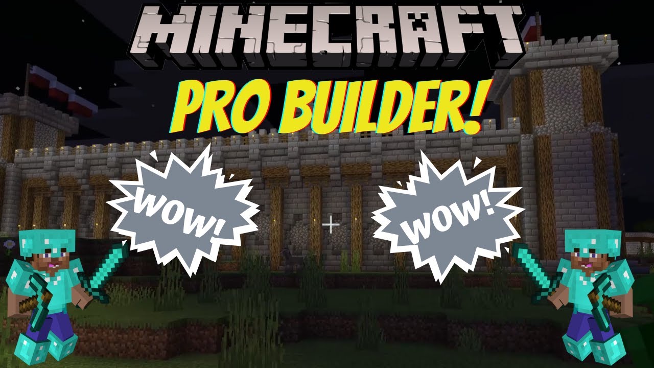 How A Pro Builds In Minecraft Survival - YouTube