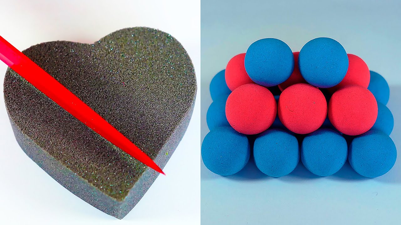 ASMR Satisfying & Relaxing Kinetic Sand Video | Calming Sound That ...