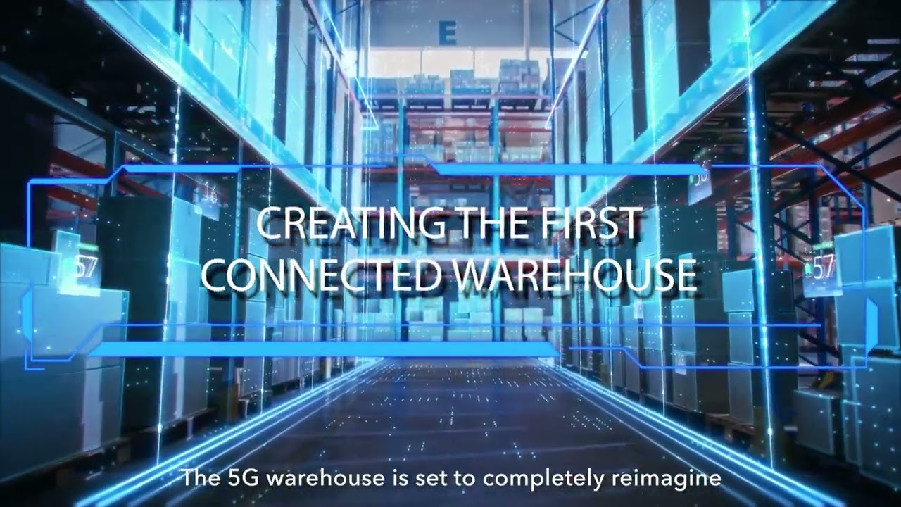 Creating the first connected warehouse, powered by 5G. - YouTube