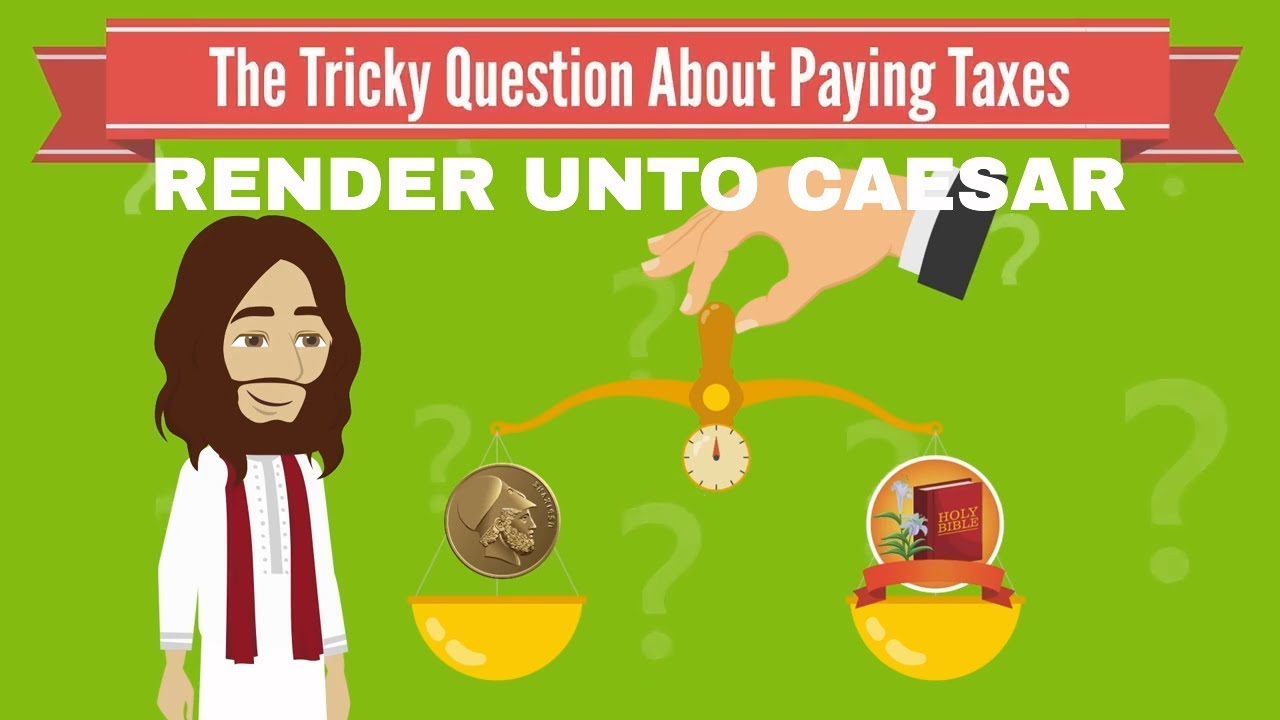 ️ Matthew 22:15-21 RENDER UNTO CAESAR ??? 🤔 - YouTube