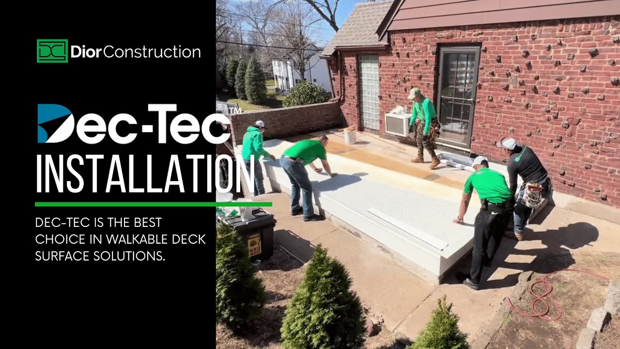 Dec-Tec : The Ultimate Waterproofing Solution - YouTube