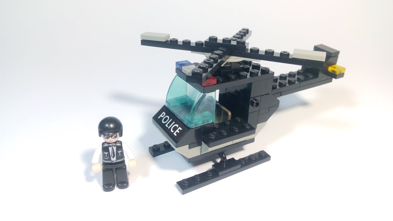 [unboxing] Sluban Riot Police M38-B600 - Riot Police Helicopter - YouTube