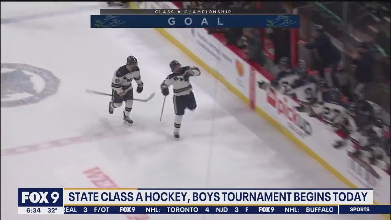 Minnesota boys hockey state tournament begins on Wednesday - YouTube