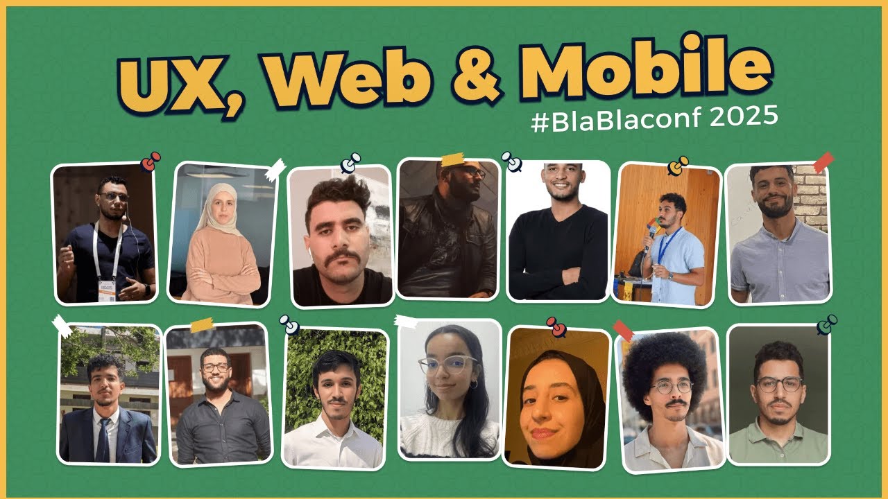 BlablaConf 5.0 Day 1 - UX, Web & Mobile 🇲🇦 تكنوفنا - اليوم الأول - YouTube