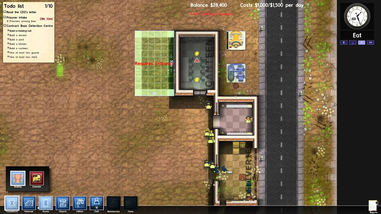 Prison Architect - Sandbox Tutorial - YouTube