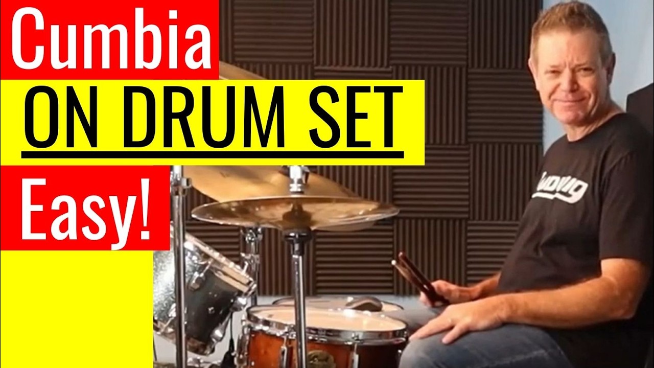 Latin Drum Beats: How To Play Cumbia On Drums!😀 - YouTube