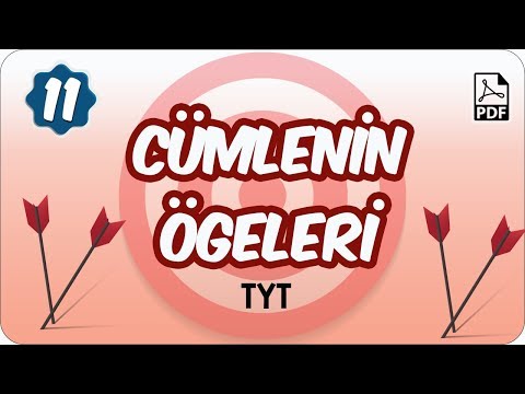 TYT Cümlenin Ögeleri (Yeni Müfredat) | Hedef 12 Kampı