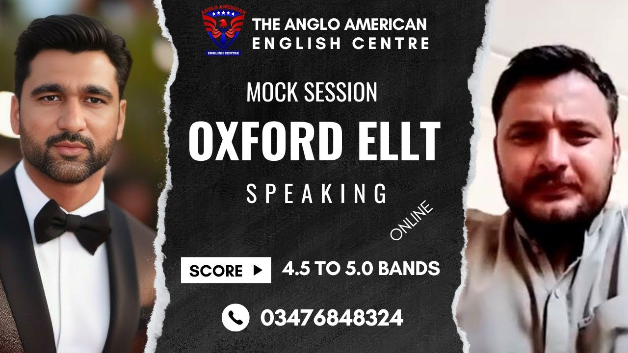 ELLT Oxford Speaking Mock Session | Oxford English Test Full ...