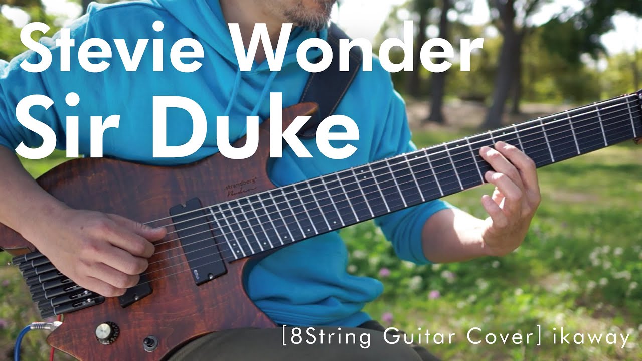Stevie Wonder - Sir Duke [8String Guitar Cover] - YouTube