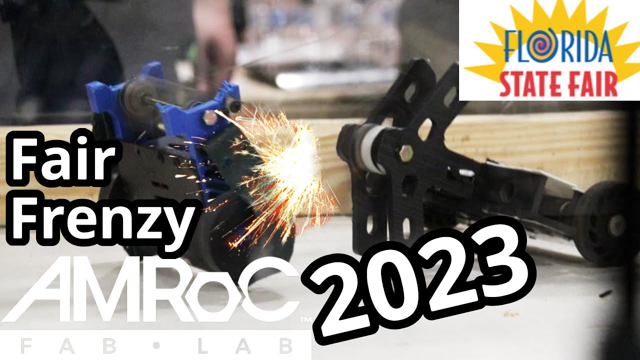 Robot Fights at Florida State Fair Frenzy 2023 - YouTube