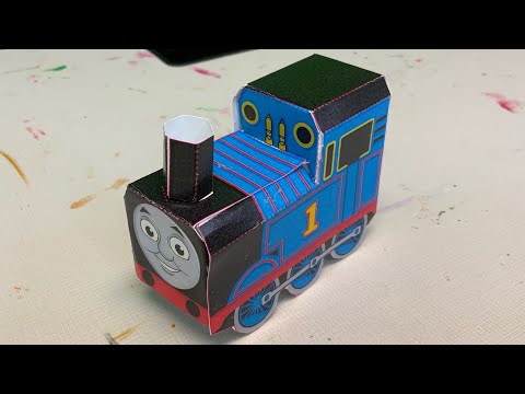 DT Crafts: Thomas the Train paper craft