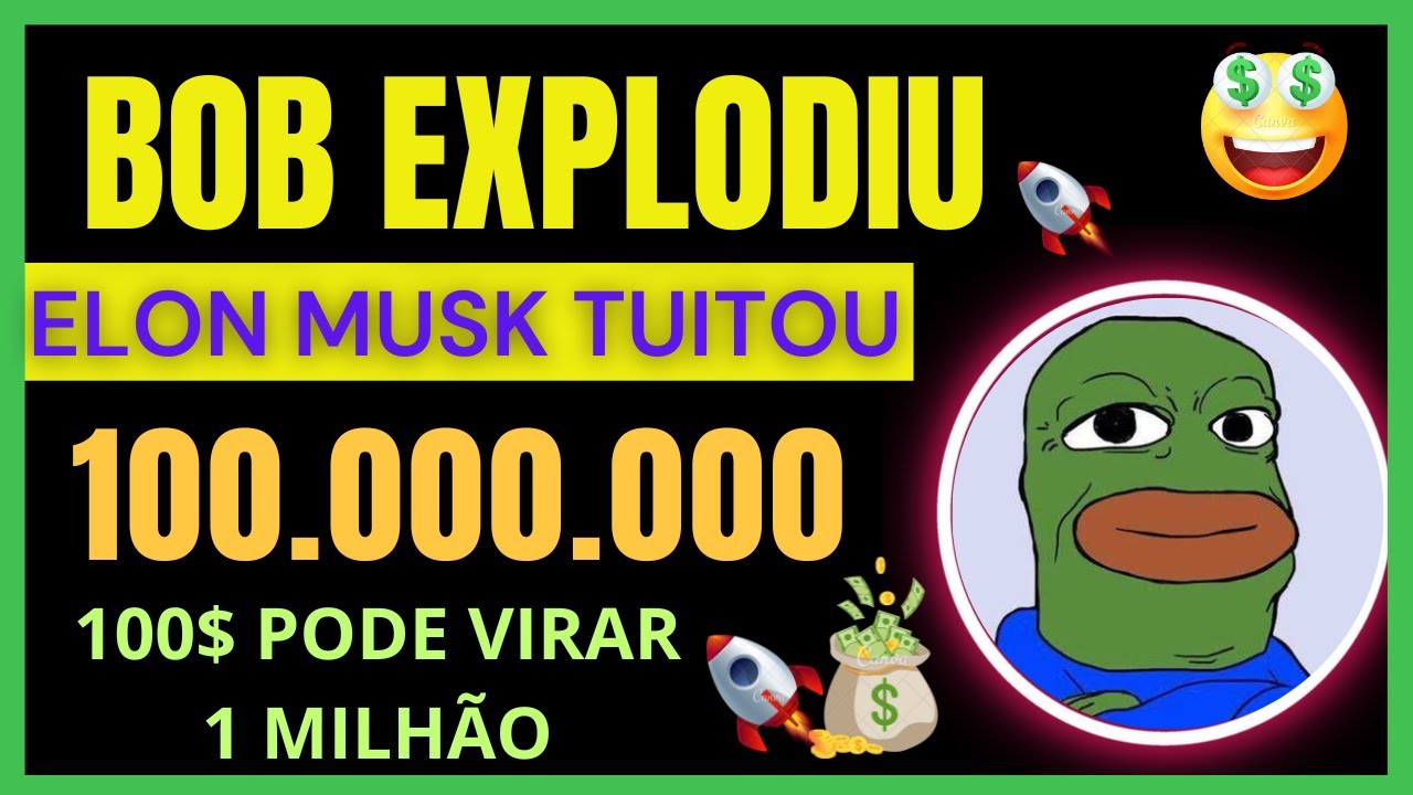 Bob Token - AI Twitter Bot com Crypto Meme Coin. ELON MUSK TUITOU E ...
