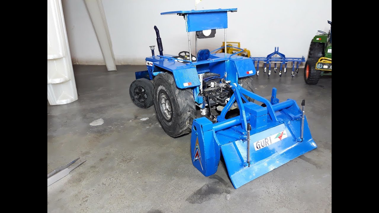 #tractor, how to make rotavetor homemade with tractor toys - YouTube