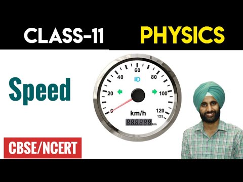 Speed||Kinematics||Class-11||CBSE||NCERT||JEE||NEET - YouTube
