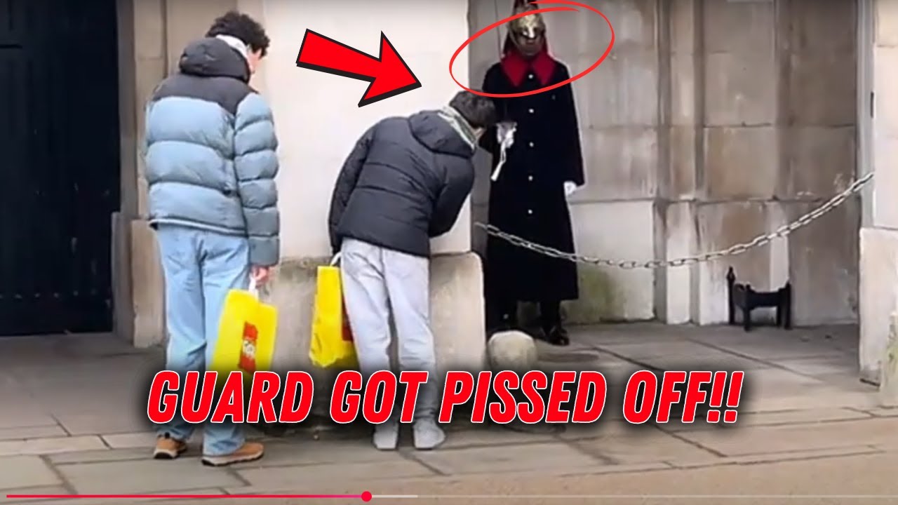 Happened TODAY! What Happens When Tourists Disrespect the Royal Guard ...