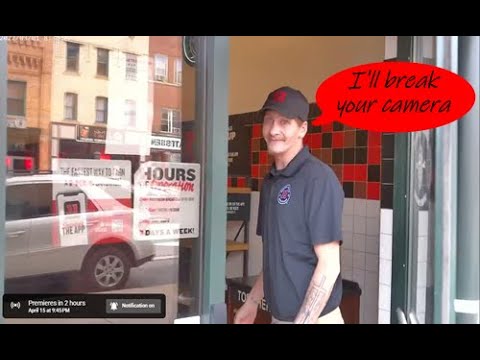 Jimmy Johns worker threatens to break my camera #1a #audit #1aaudits ...
