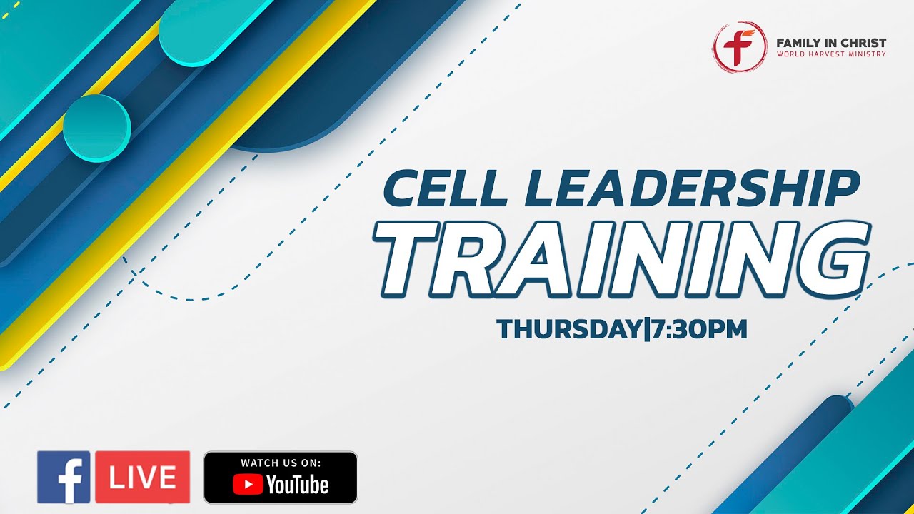 Cell Leadership Training | Sept. 9, 2021 - YouTube