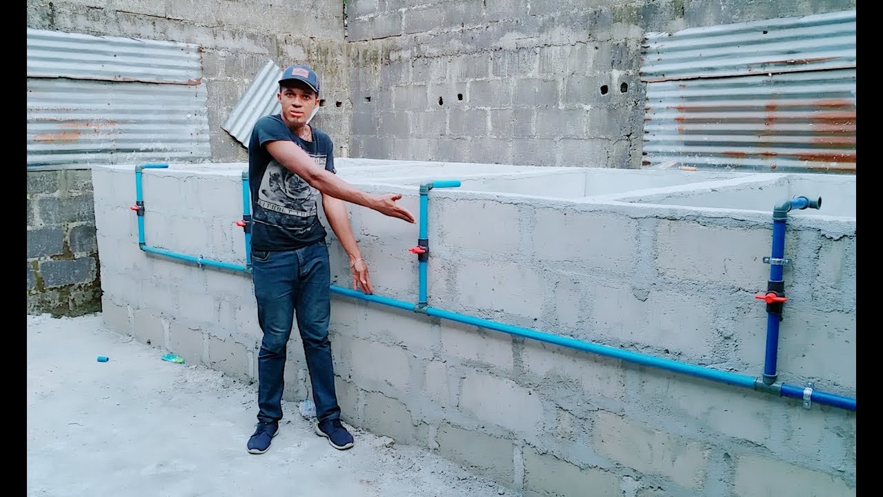 DIY:-CONSTRUCTION OF A FLOW THROUGH SYSTEM. TO BE CONTINUED - YouTube