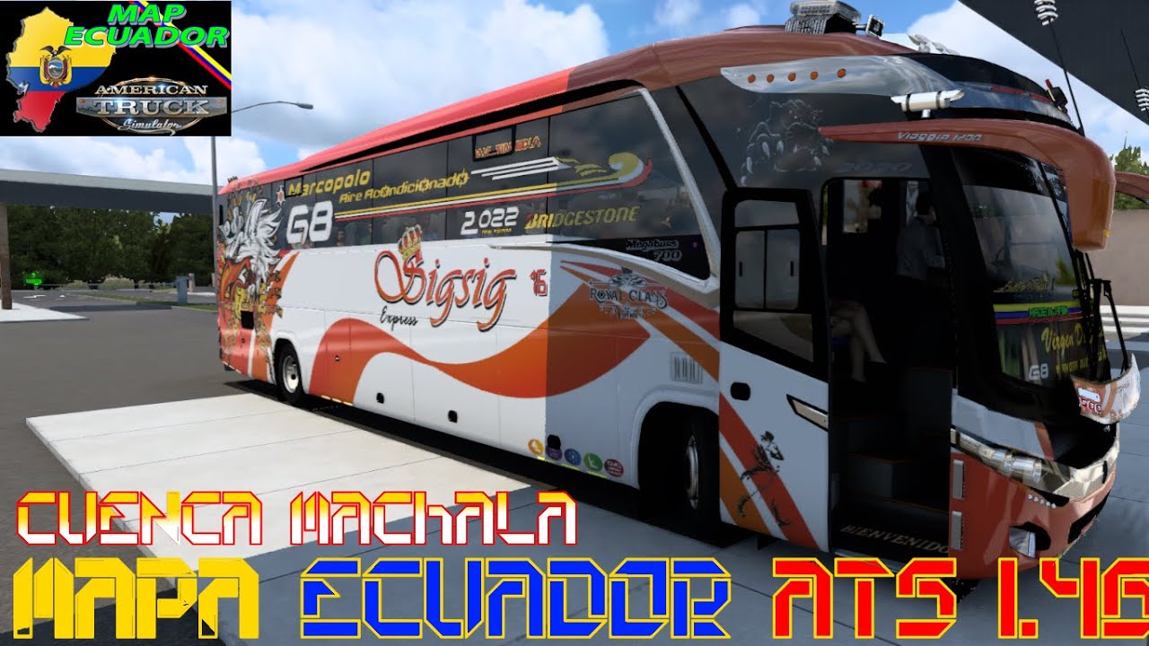EXPRESS SIGSIG:CUENCA/EL CAJAS/NARANJAL/MACHALA MAPA ECUADOR ATS 1.46 ...