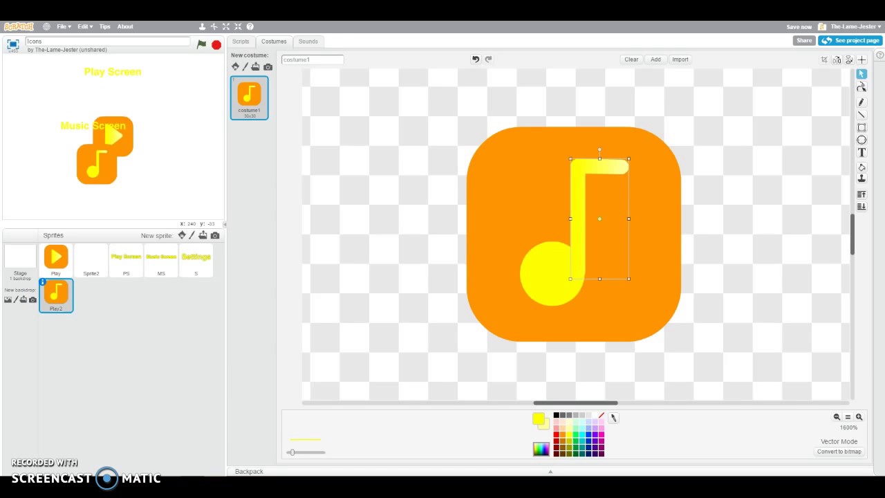 How to Create Game Icons on Scratch - YouTube