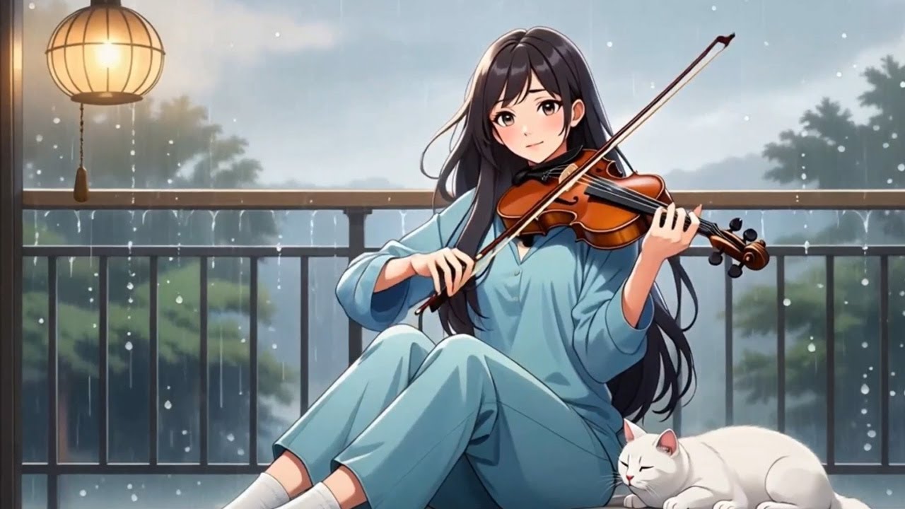 Calm Rainy Night 🌧️ | Let the Rain Comfort Your Soul - YouTube