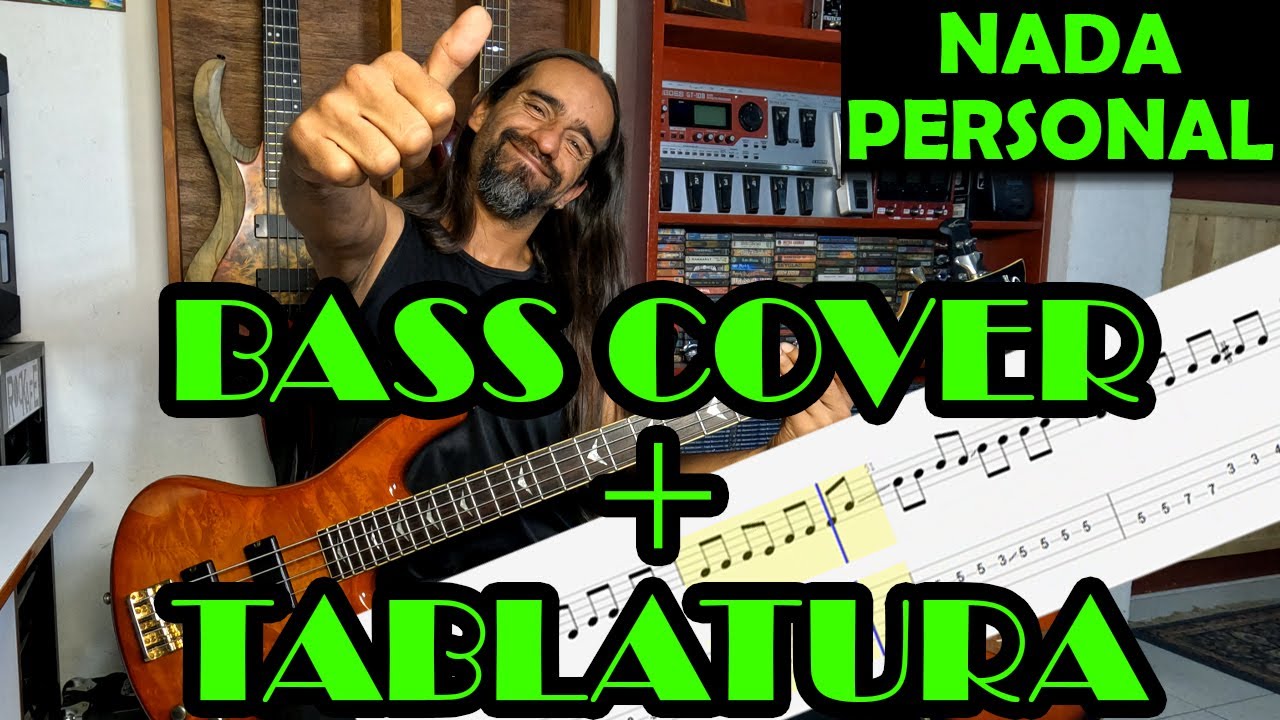 Nada Personal – Soda Stereo – Cover en Bajo – Bass Cover + Tablatura ...