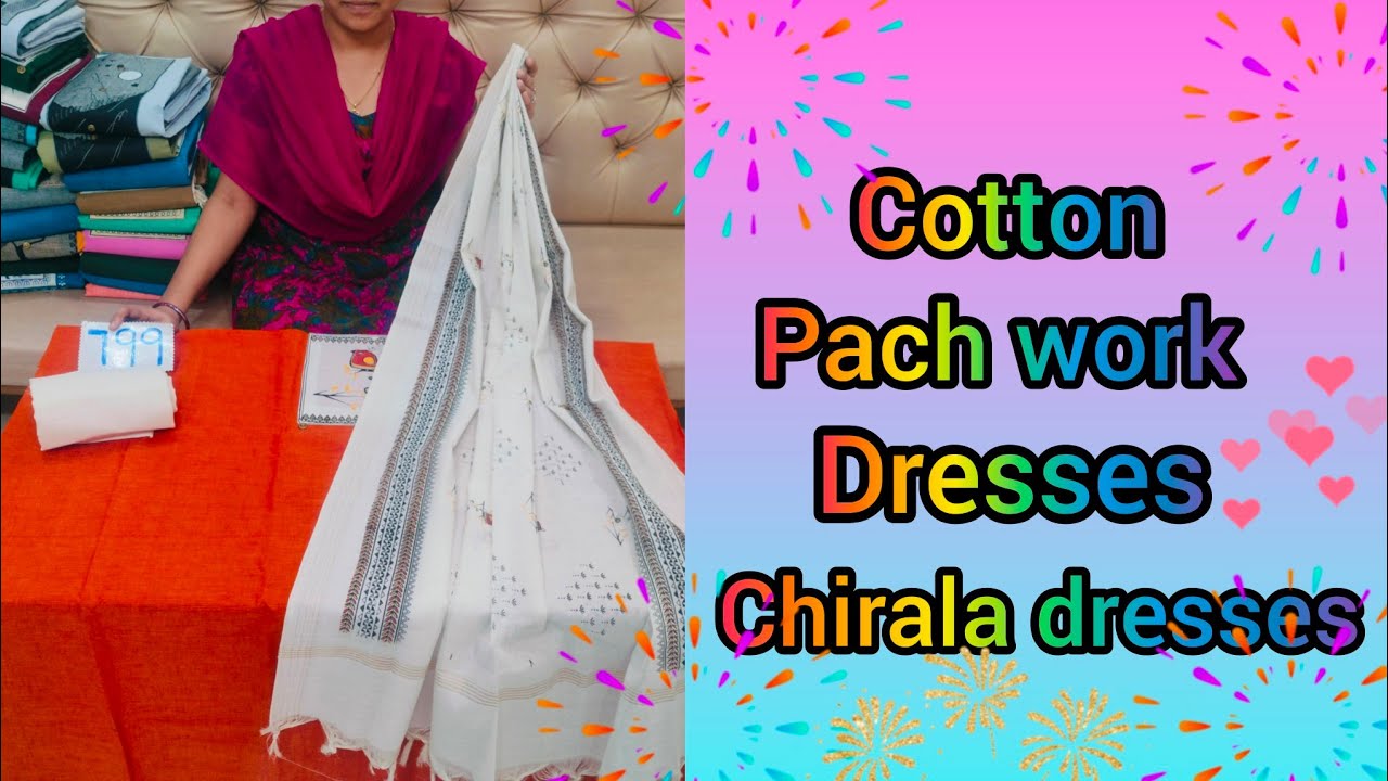 🛍️8341904104🛍️ PURE COTTON PACH WORK DRESSES DON'T MISS IT 🥳🛍️👗 - YouTube