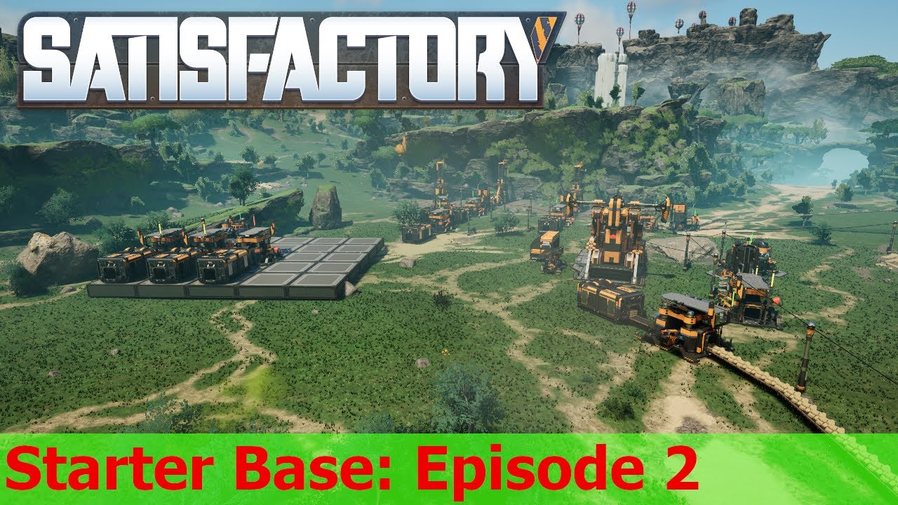Satisfactory First Steps - Episode 2 - YouTube