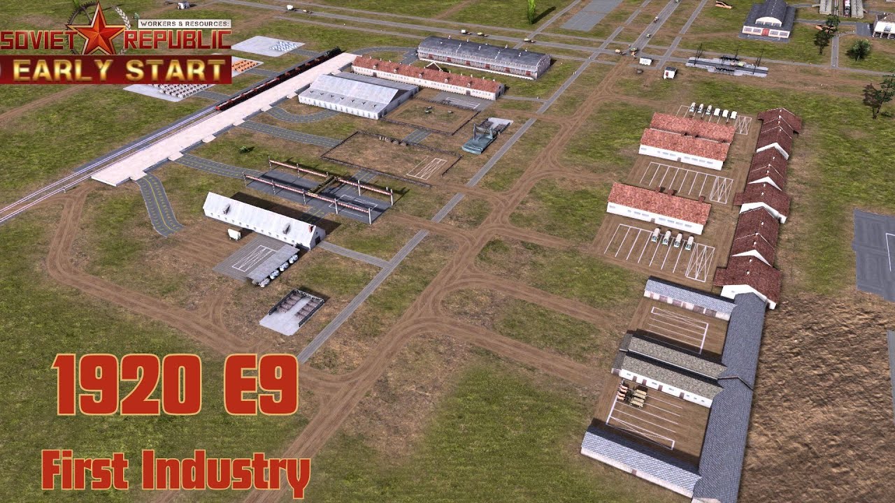 1920s early start E9 First Industry - YouTube