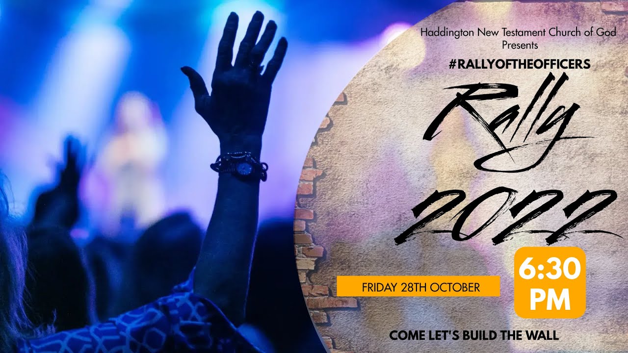 Rally 2022 // Let's Build the Walls" // Oct. 28, 2022 - YouTube