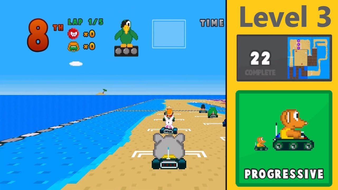 Poppy kart xbox one - level 4 - (Gameplay Simplex) - YouTube