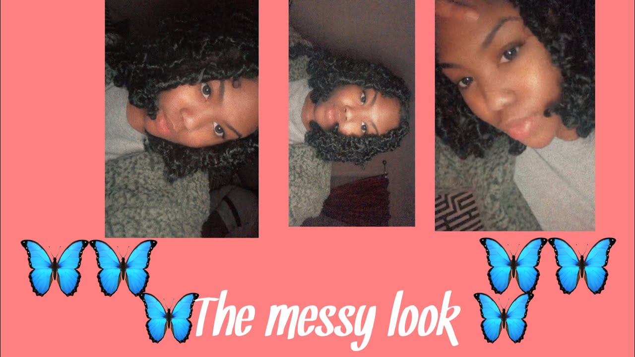 How to do butterfly locks bob look - YouTube