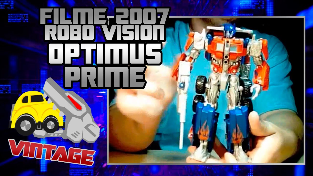 Robo Vision Optimus Prime Revisão em Português - YouTube