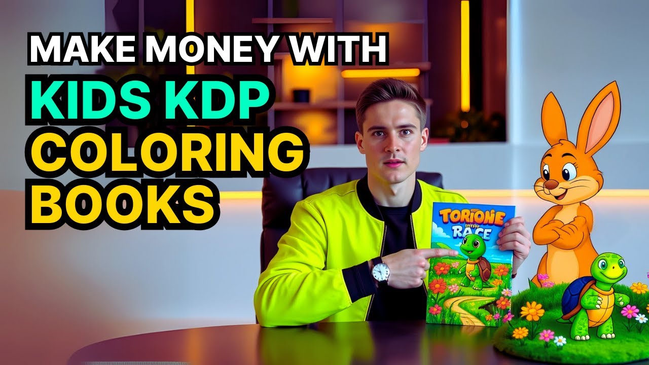 How to Create a Coloring Book for FREE with AI (Amazon KDP) - YouTube