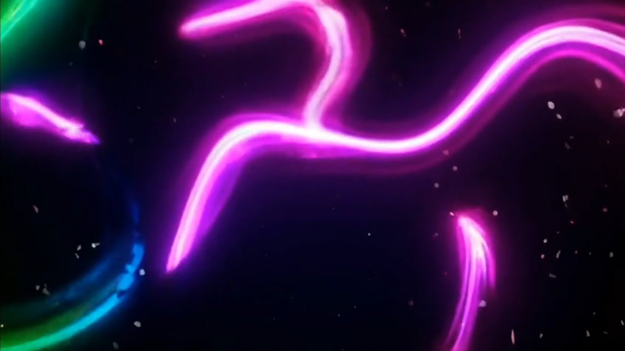 Colorful Light Loop Animation Effect | No Copyright Effects | Light VFX ...