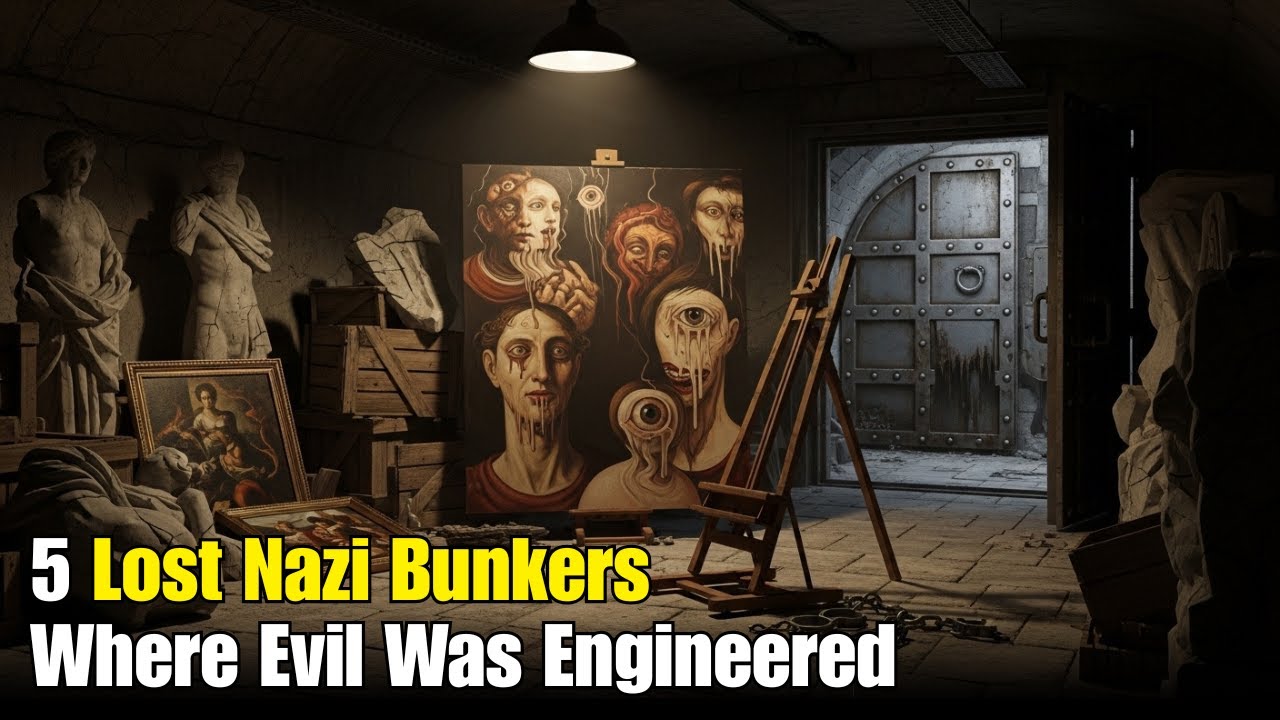 5 Lost Nazi Bunkers Where Evil Was Engineered - Covert Archives - YouTube