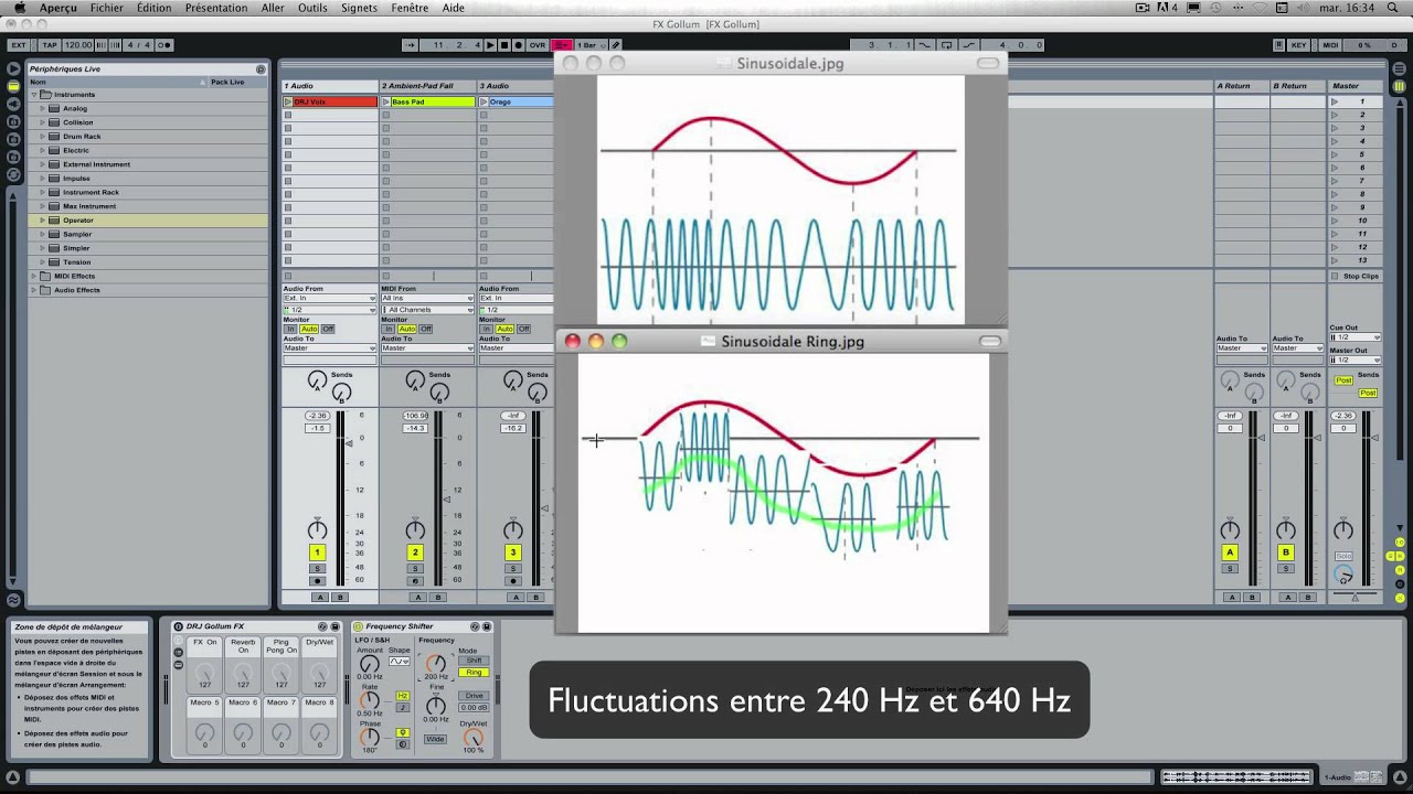 Ableton Live: Frequency Shifter Gollum Smeagol - YouTube