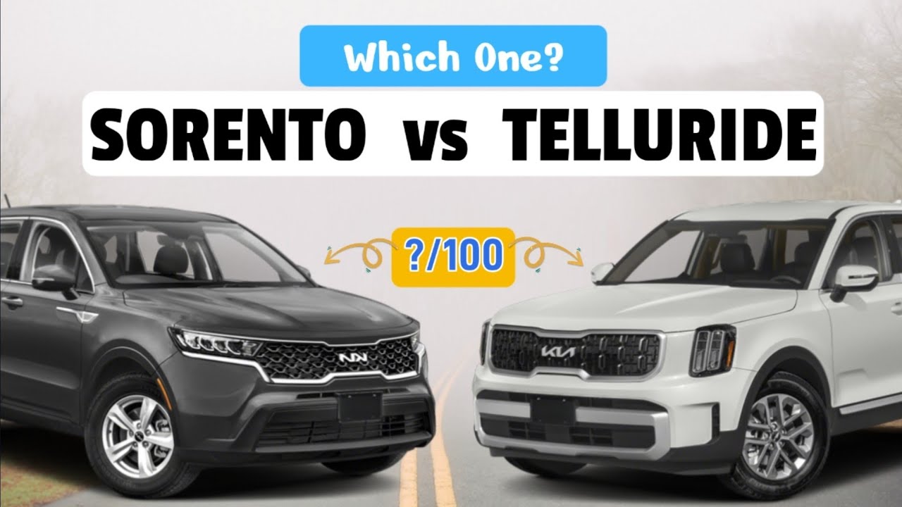 Elegant Kia Sorento Vs Telluride 2023 Photos