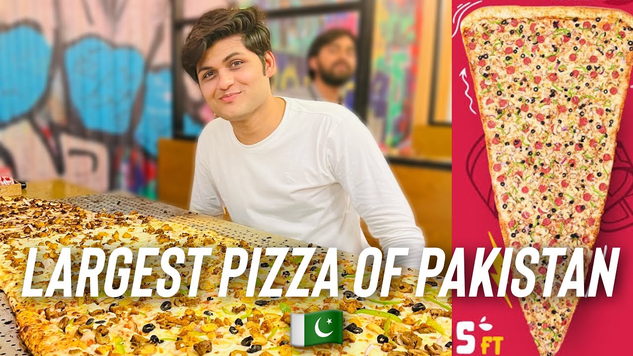 Largest Pizza Slice in the World | Broadway's Gigantic Pizza Challenge ...