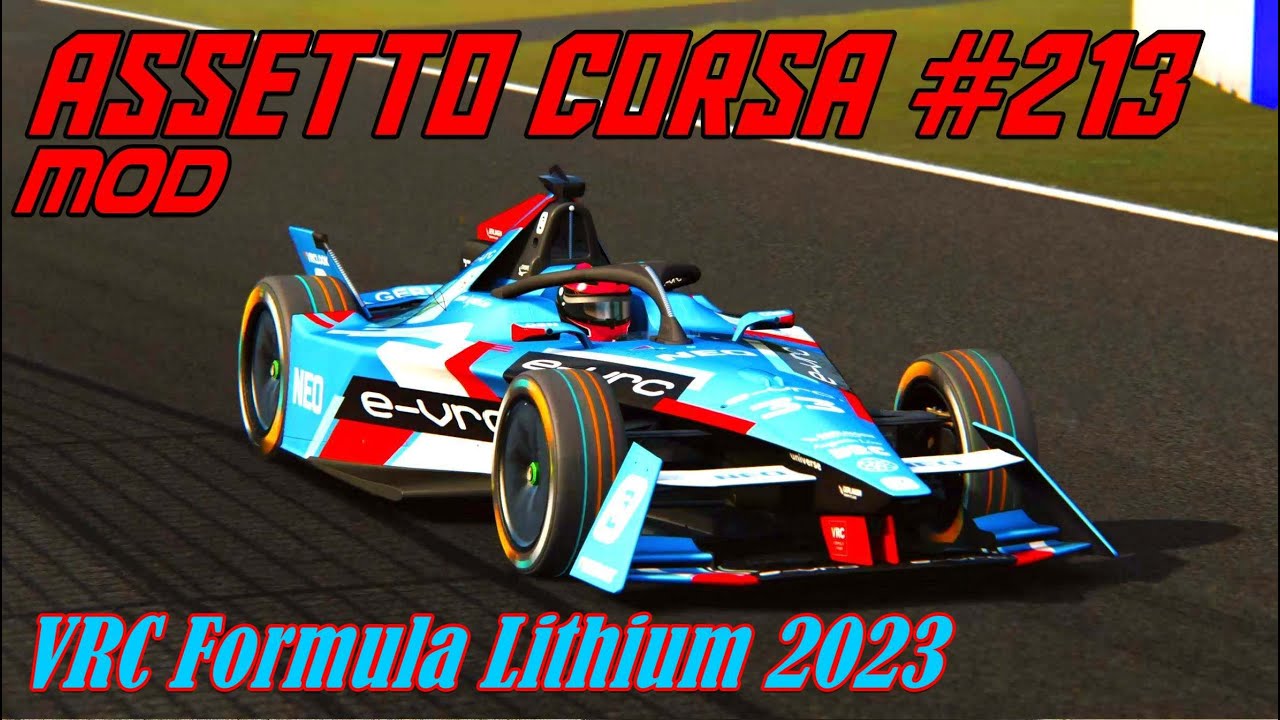 Assetto Corsa #21.# Mod # VRC Formula Lithium & Mexico race track - YouTube