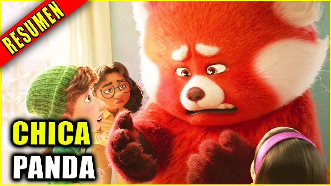 👉 TURNING RED 2022 : CHICA PANDA ROJA resumen DISNEY PIXAR || Ahora te ...