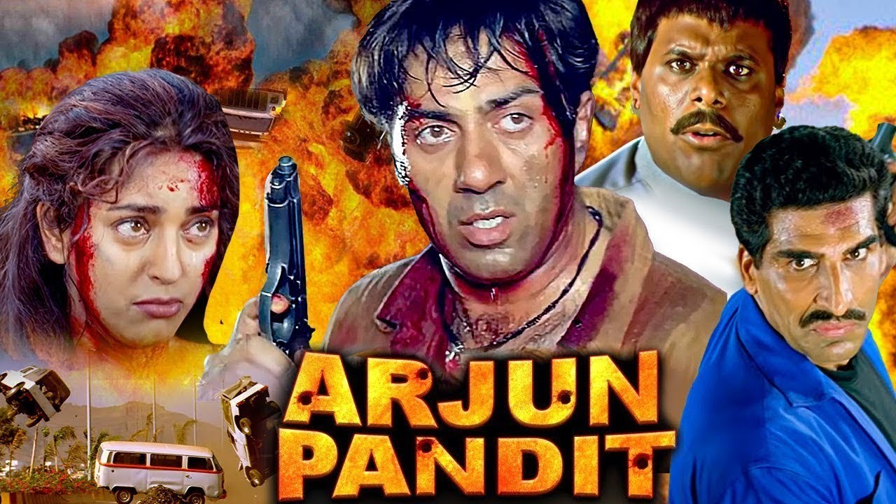 #Arjun pandit || Bollywood|| Action Movies || Sunny Deol ||Juhi Chawla || अर्जुन पंडित || sunny ...
