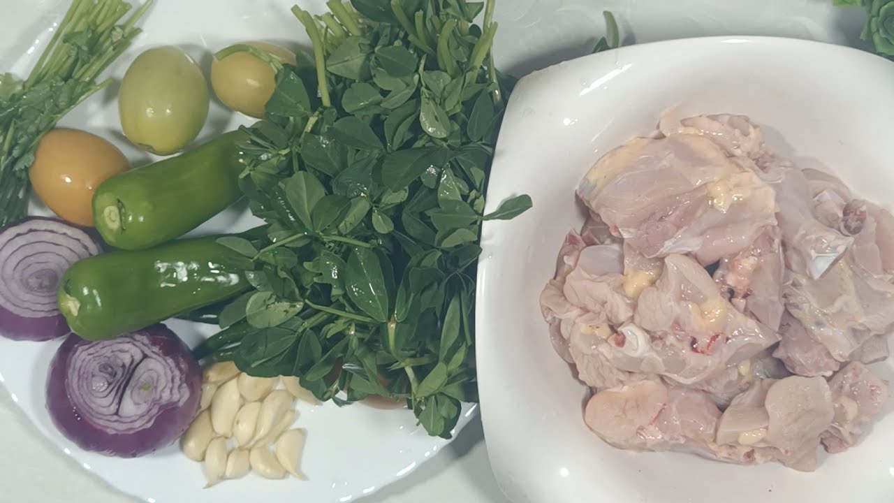Winter special.Chicken mathi recipe. Chicken methi recipe. Zarina's ...