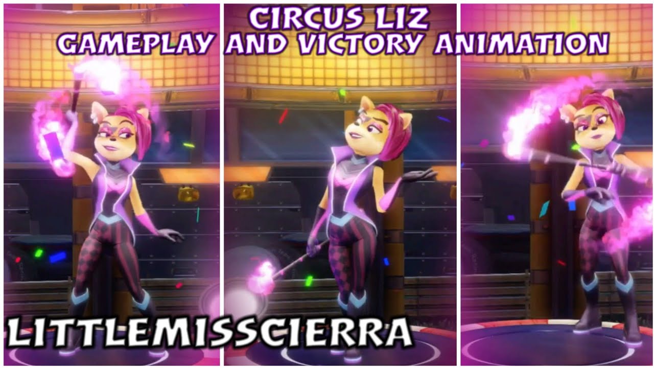 Crash Team Racing Nitro-Fueled Circus Liz Gameplay and Victory ...